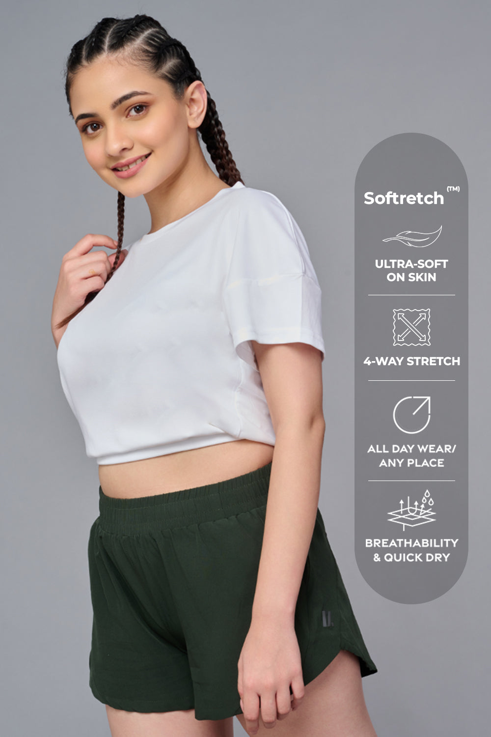 Core Midrif Crop Top