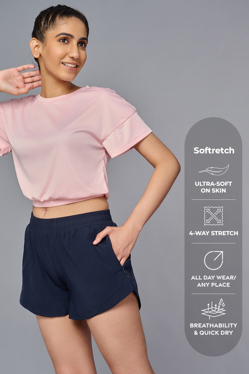 Core Midrif Crop Top